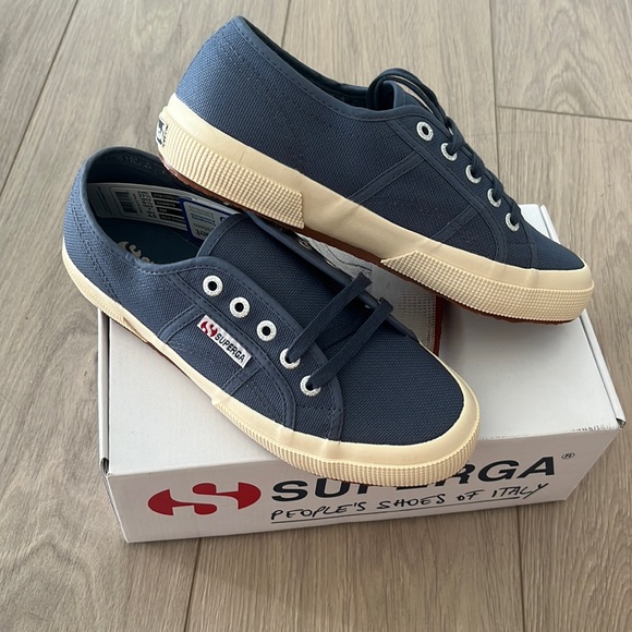Superga | Shoes | Nwt Superga Usa So 7 Euro 375 Blue Shadow | Poshmark